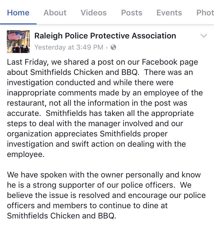 police retraction | Ethics Alarms