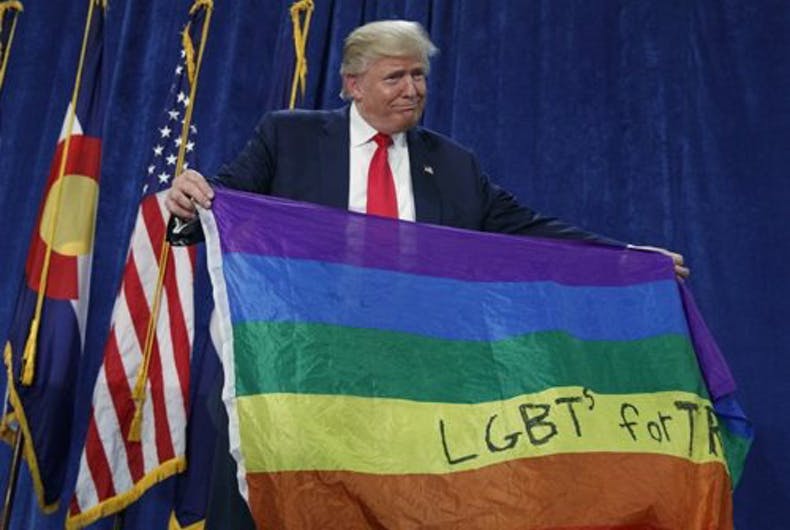 Trump pride flag | Ethics Alarms