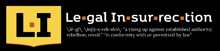 L;egal Insurrection logo | Ethics Alarms