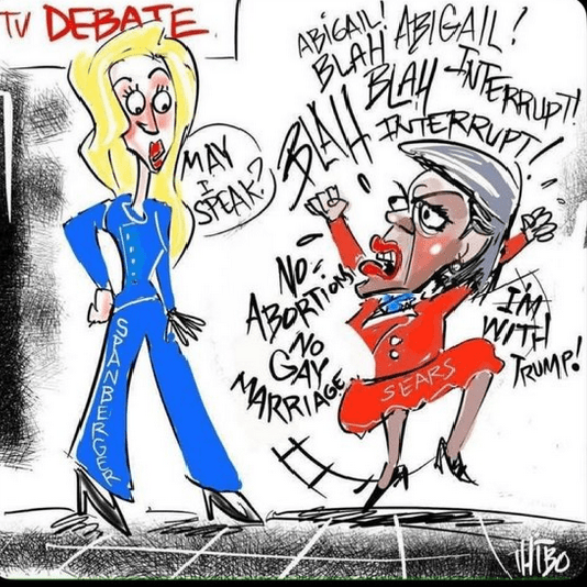 Ethics Observations on That “Racist” Winsome Earle-Sears Cartoon ...